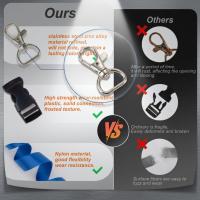 China Breakaway Sublimation Keychain Lanyard Key Holder Neck Strap Letterpress Silk Screen Printing for sale