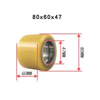 China Forward stacker high stacker general rubber load wheel wear-resistant bearing wheel front wheel models for sale
