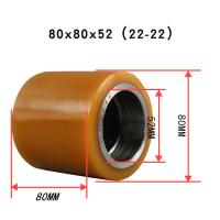 China Forward stacker high stacker general rubber load wheel wear-resistant bearing wheel front wheel models for sale