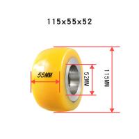China Stacker forward stacker rubber balance wheel wear-resisting bearing wheel rolling wheel for sale