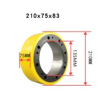China Stacker forward stacker rubber drive wheel bearing wheel rolling wheel power wheel for sale
