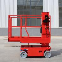 China Column Type Aluminum Alloy High-Altitude Working Platform Self-Walking Working Platform Mast Maximum Lift 6m Lift Table for sale