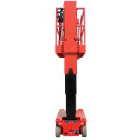 China Column Type Aluminum Alloy High-Altitude Working Platform Self-Walking Working Platform Mast Maximum Lift 6m Lift Table for sale