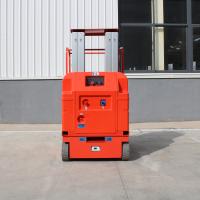 China Self-Propelled Double Mast Aluminum Alloy Aerial Working Platform Manned Lifting Platform for sale