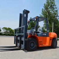China Seat Driving Diesel Forklift Machenical Manual Parking Brake Diesel Forklift for sale