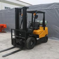 China Durable 1.5 Ton C series LPG Counterbalance Forklift With Super Elastic Solid Tire for sale