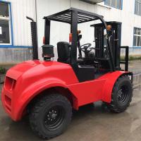 China 2.5 Ton Diesel Powered Forklift  Two Drive Rough Terrain Diesel Forklift Truck 2WD 4WD for sale