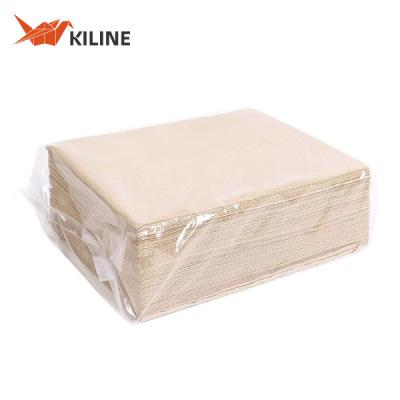 China 4 Ply Heavy Duty Industrial Cleaning Paper Brown Color Custom Logo for sale