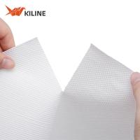 China 3 Ply Reinforced Heavy Duty Paper Wiper Industrial Wiping Jumbo Roll 54gsm for sale