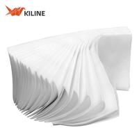 China Cleanroom Non Woven Industrial Cleaning Wipes White 50gsm For Minimal Linting for sale