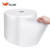 China OEM Reusable Nowoven Industrial Wiping Cloth Spunlace Jumbo Roll 65gsm for sale