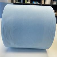 China PET Fiber Wood Pulp Wipe Clean Paper Industrial 60gsm-69gsm for sale
