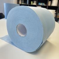 China PET Fiber Wood Pulp Wipe Clean Paper Industrial 60gsm-69gsm for sale