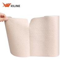 China Water Absorbing Disposable Kitchen Towels Yellow Color 260×240mm Dust Cloths for sale