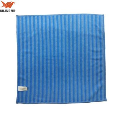 China Custom 40*40cm 25*25cm Recycled Polyester Cleaning Microfiber Towel Cleaning Cloth For Kitchen for sale