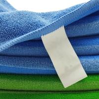 China Custom 40*40cm 25*25cm Recycled Polyester Cleaning Microfiber Towel Cleaning Cloth For Kitchen for sale