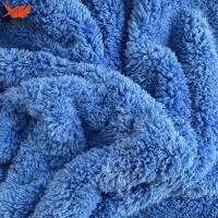 China 40x40cm 500gsm Absorbent Detailing Car Wash Towel Edgeless Microfiber Car Drying Towel Car Coral Fleece Cleaning Towel for sale