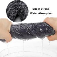 China Microfiber 40*60cm 600 Gsm Wash Car Care Microfibre Detailing Auto Micro Fiber Cloths Cleaning Twisted Loop Drying Towels for sale