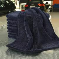 China Microfiber 40*60cm 600 Gsm Wash Car Care Microfibre Detailing Auto Micro Fiber Cloths Cleaning Twisted Loop Drying Towels for sale