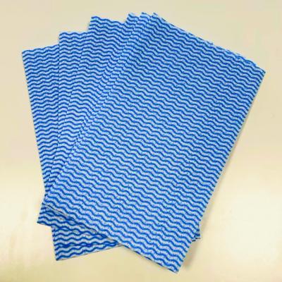 China Spunlace Viscose Nonwoven Household Cleaning Cloths For Kitchen Dish Usage for sale
