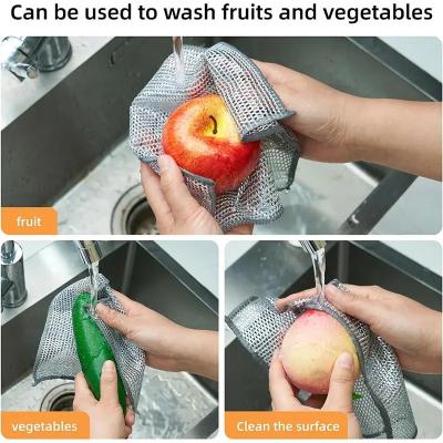 China KILINE Small Kitchen Cloth Dish Towels Set Wholesale 12 Pack Kitchen Cloth Dish Towels Kitchen Cloth for Cleaning Pots for sale