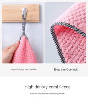 China KILINE Kitchen Daily Dish Towel, Kitchen Rag Non-stick Oil Thickened Table Cleaning Cloth for sale