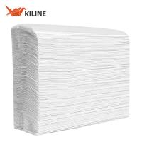 China V Fold Quilted Guest Paper Hand Towels From Virgin Wood Pulp And Recycled Pulp for sale