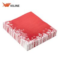 China Western Themed Decorative Paper Towels Disposable Party Napkins Custom Logo for sale