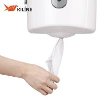 China Toilet Wood Pulp Center Pull Commercial Paper Towel Flushable 2 Ply For Spill Wiping for sale