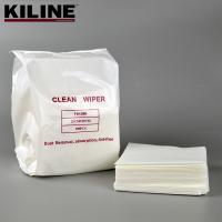 China 25x25cm Size 35g GSM Cleanroom Wipers with Viscose 50% Polyester 50% Material for Industrial Cleaning for sale
