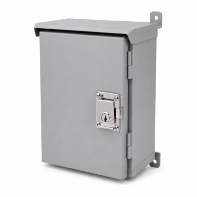 China Lock Tamper Proof Outdoor Distribution Panel Assembly With Secure Stainless Steel Latch Lock for sale