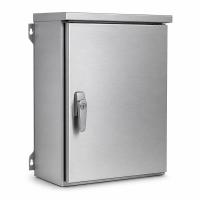 China Stainless Steel Wall Mount Outdoor Electrical Enclosure Assembly For Low Voltage Circuit for sale