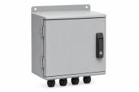 China Large Capacity Outdoor Electrical Box Assembly IP66 Weatherproof Distribution Cabinet for sale