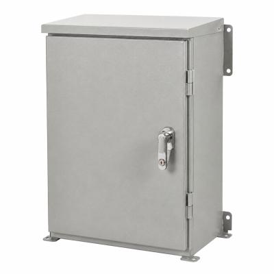 China Heavy Duty Outdoor Electrical Enclosure Assembly Dustproof Corrosion Resistant Wiring Box for sale