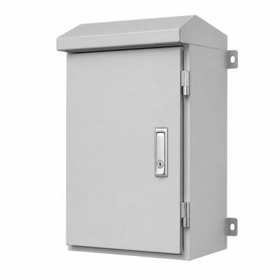China IP65 Outdoor Electrical Enclosure Assembly Metal Wall Mount Industrial Power Cabinet for sale
