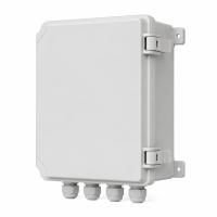 China IP65 Waterproof Distribution Box Outdoor Electrical Enclosure Assembly For Garden PV Monitor for sale
