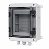 China IP65 Waterproof Distribution Box Outdoor Electrical Enclosure Assembly For Garden PV Monitor for sale
