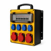 China Wall Mounted Construction Site Custom Power Distribution Box For Circuit Breakers for sale