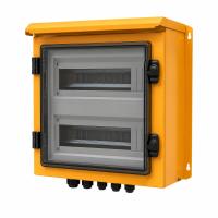 China Wall Mounted Construction Site Custom Power Distribution Box For Circuit Breakers for sale