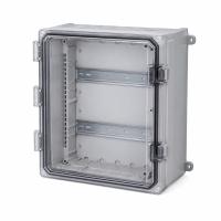 China Large Capacity Transparent Cover Custom Power Distribution Box Waterproof For Harsh Environments for sale