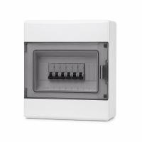 China Surface Mount Home Small Distribution Panel Assembly Space Saving With Circuit Protection for sale