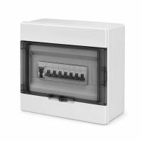 China Surface Mount Home Small Distribution Panel Assembly Space Saving With Circuit Protection for sale
