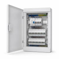 China Modular Small Distribution Panel Assembly Safety Electrical Cabinet For Home for sale