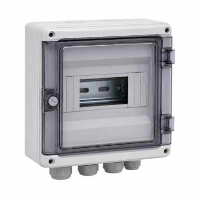 China Space Saving Small Distribution Panel Assembly Weatherproof Residential Junction Box For Power Management for sale