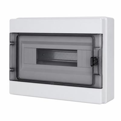 China Surface Mount Residential Small Distribution Panel Assembly Waterproof For Safe Home Wiring for sale