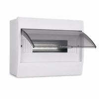 China Visible Transparent Cover Electrical Panel Assembly Household Circuit Breaker Box for sale