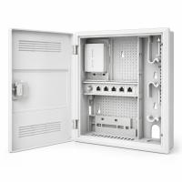 China Household Multimedia Distribution Box Assembly Dustproof TV Network Communication Junction Box for sale