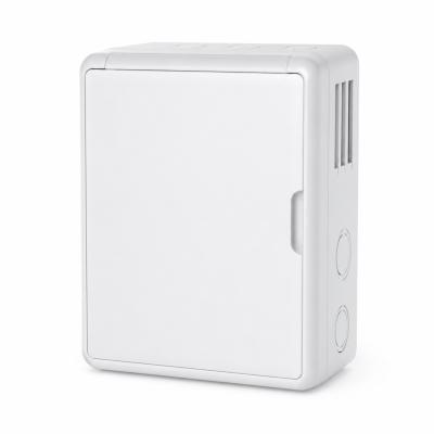 China IP54 Multimedia Distribution Box ABS Wall Mount Home Network Cable Enclosure for sale