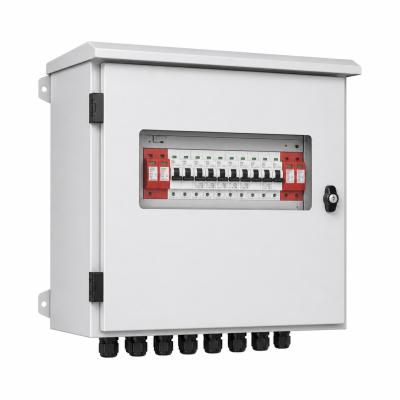 China Safe Solar Combiner Box With Overload Overcurrent Protection Function for sale