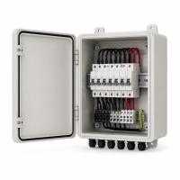 China Residential Durable Solar Combiner Box With High Strength ABS Enclosure Shell for sale